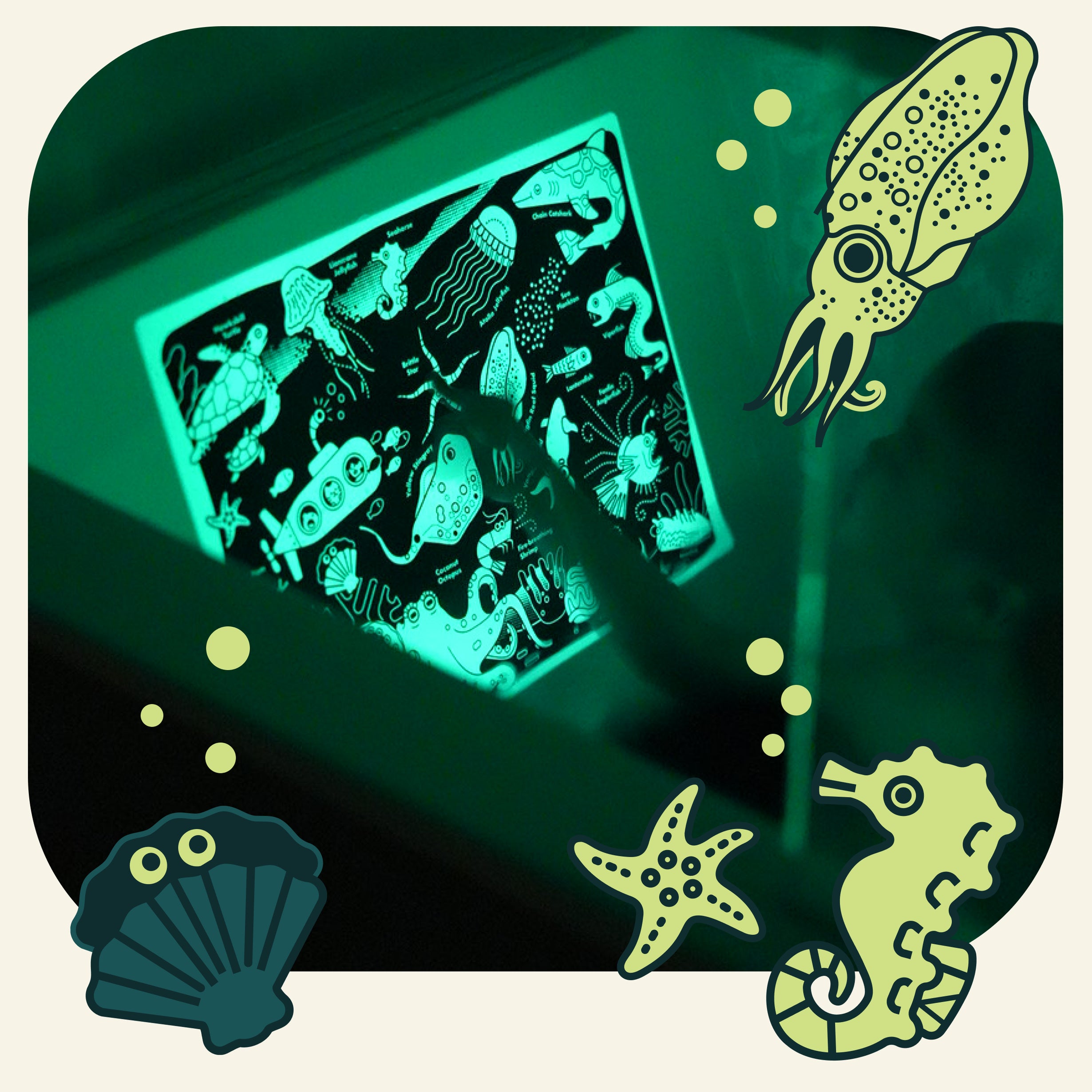 Glow in the deep – HeyDoodle